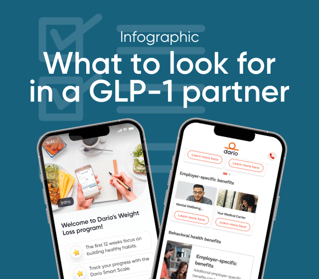 Checklist: Choose the right GLP-1 parner - DarioHealth